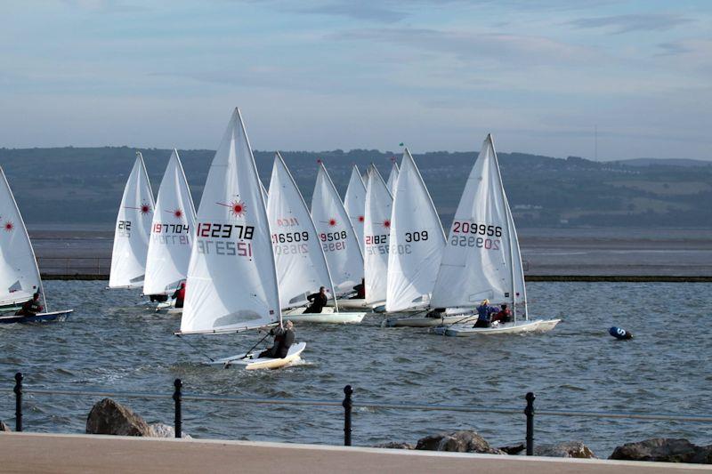 Busy start line at West Kirby SC in 2023