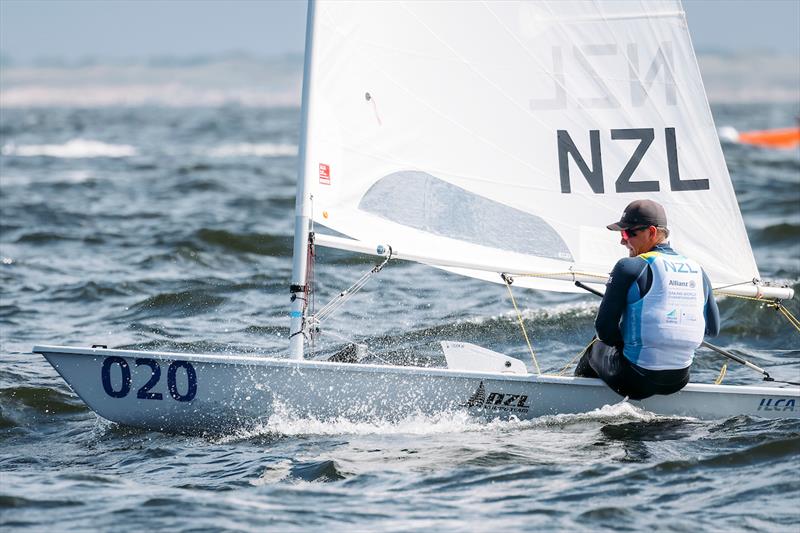 George Gautrey - NZL - ILCA 7- Day 5, 2023 Allianz Sailing World ...
