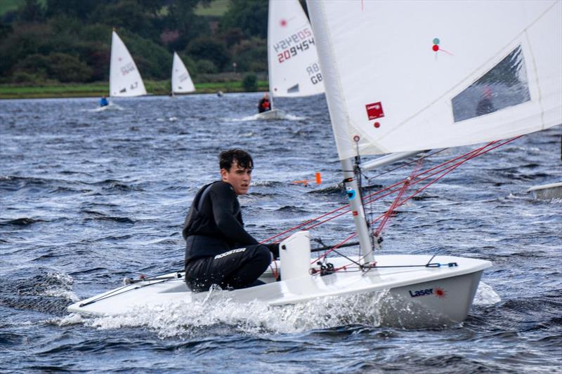 Finley Watson at the Bartley SC ILCA Open