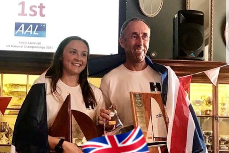 Rob and Sarah Burridge win the 2000 Class Association UK National ...
