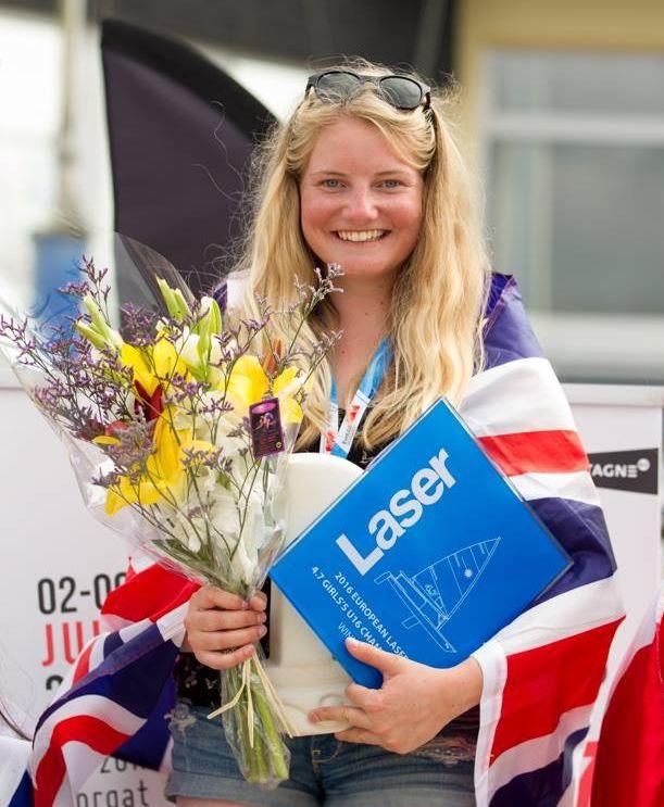 Matilda Nicholls claims the title Laser 4.7 Under 16 Girls European ...