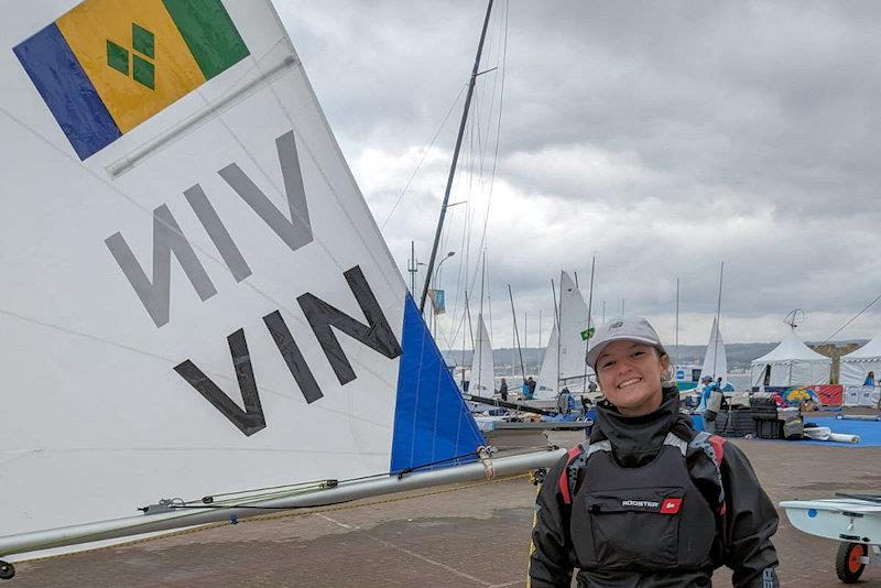 Scarlett Hadley is first sailor to represent St Vincent and the ...