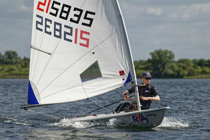 Tim Evans of Grafham Water SC won the Cambridgeshire Youth League event ...