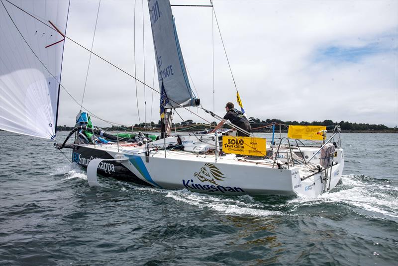 Tom Dolan finishes 10th in the Solo Guy Cotten Concarneau offshore