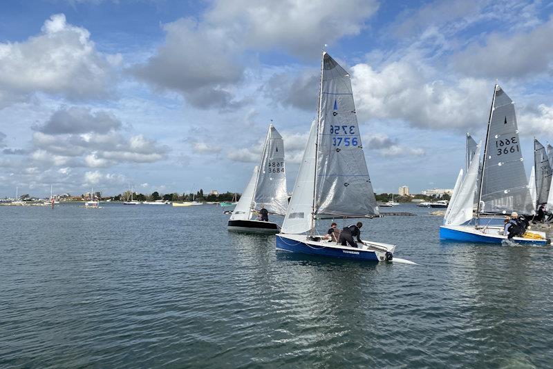 Merlin Rocket South West Series event at Parkstone