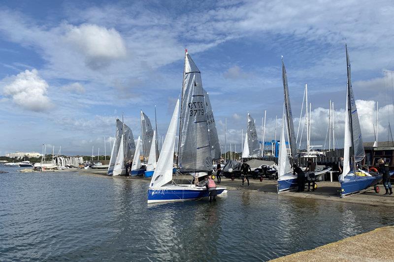 Merlin Rocket South West Series event at Parkstone