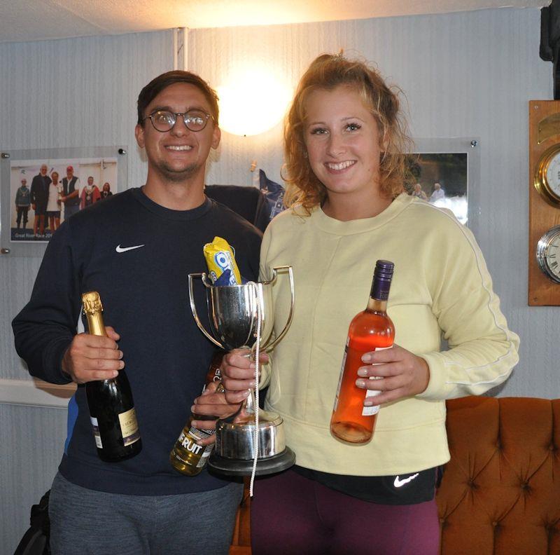 Rheanna Pavey and Andy Pugh win the Micro Tonner Championships at Stour