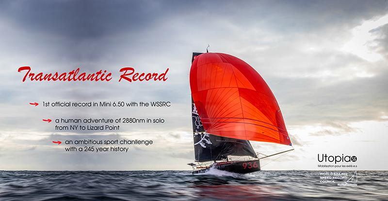 The first official transatlantic record ever attempted on a Mini 6.50