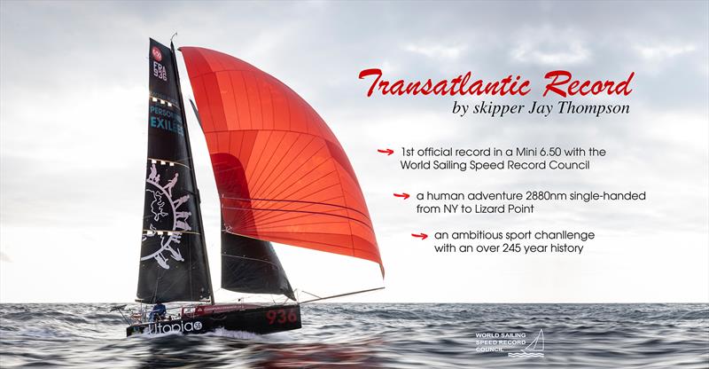 Skipper Jay Thompson to undertake historic transatlantic record attempt ...