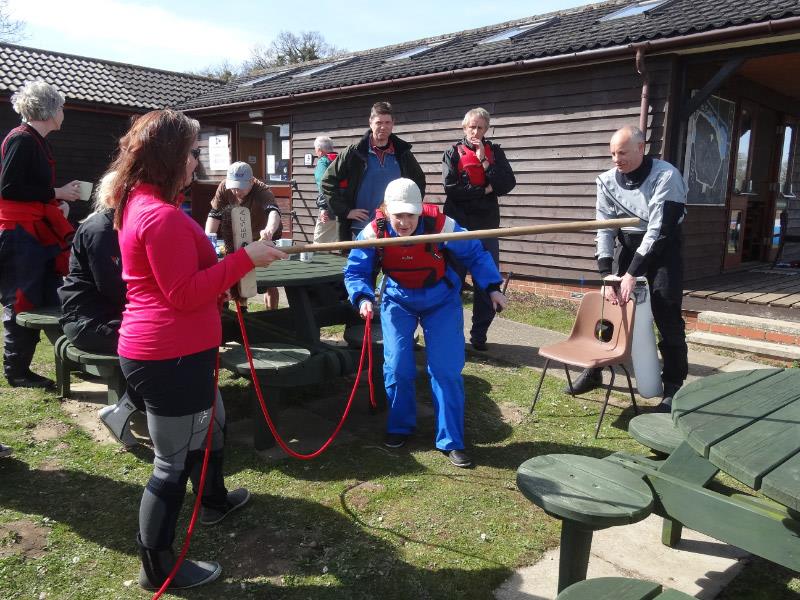 RYA sail training at SESCA