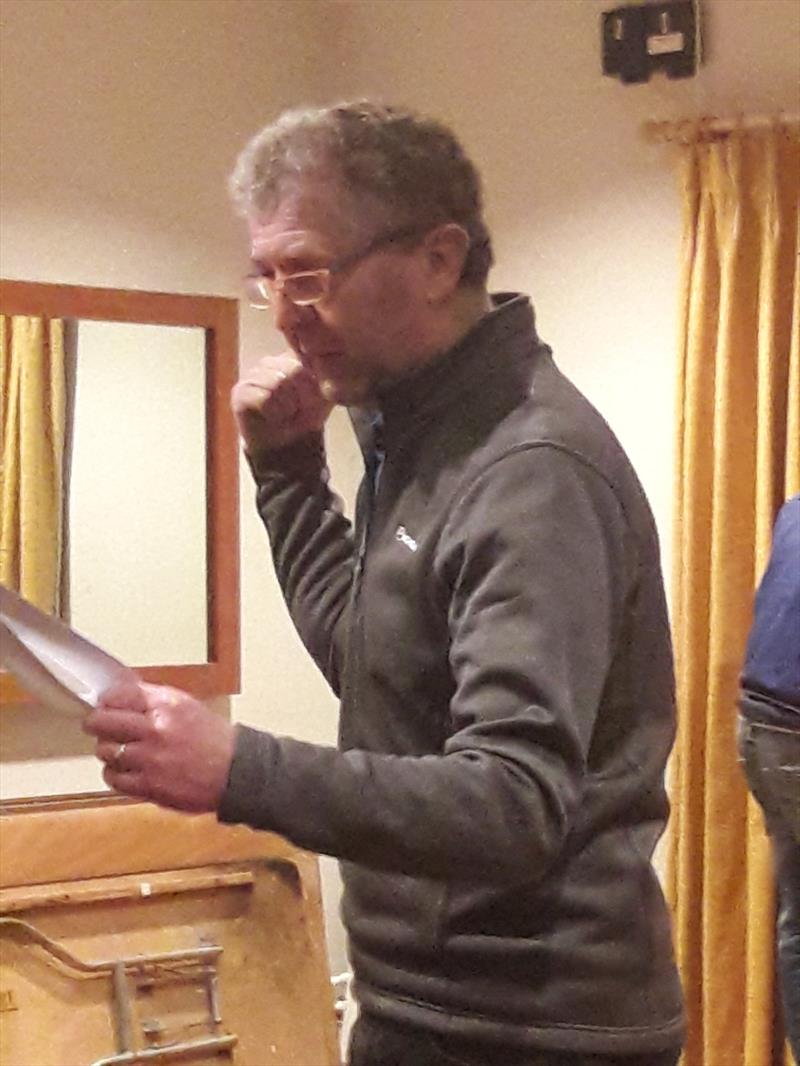 Frostbites co-ordinator Neil Colin presides at the Dun Laoghaire Motor ...