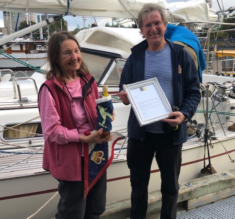 OCC Member Jeanne Socrates completes circumnavigation at Age of 77