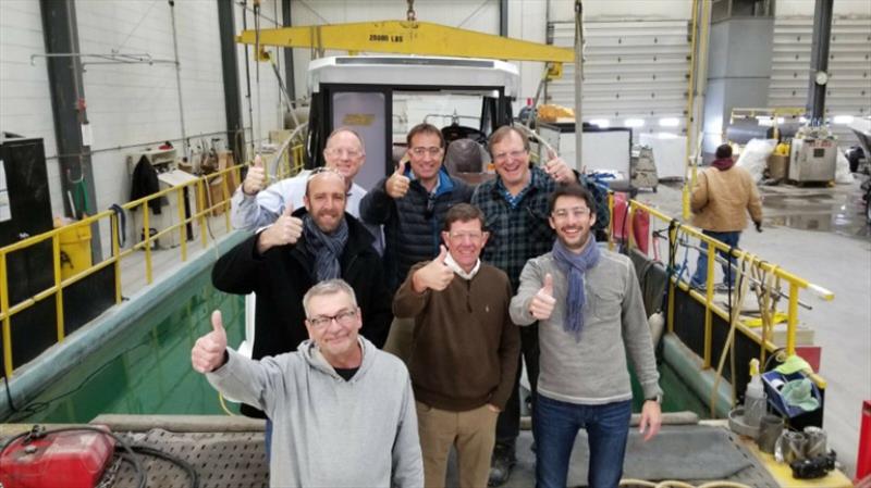 A BIG thumbs up from Team Cadillac with Rick Videan, John Russell and ...