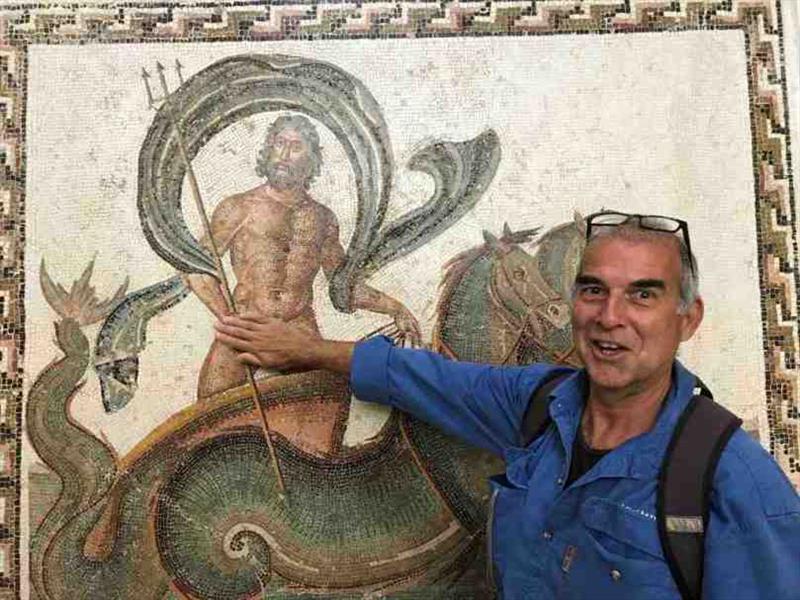 The modesty police neptune was fishing using his best tackle!