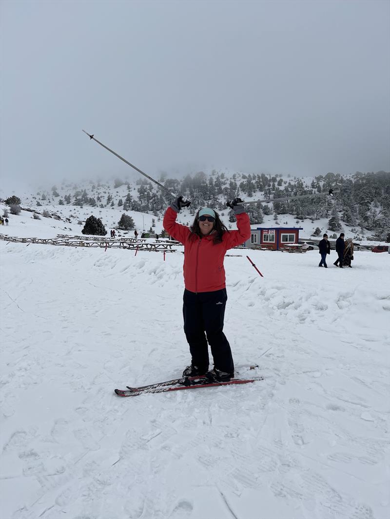 Skiing at Nikfer Bozdag Ski Field