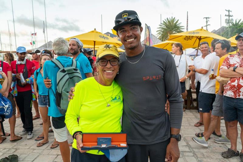 Pippa Turton (Skipper of all-women team on GS39 Mozart) was awarded a ...