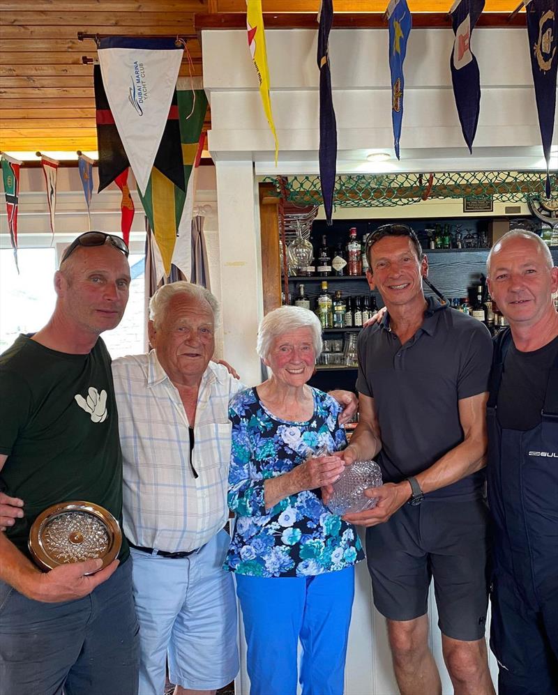 Blythe Spirit wins the non-IRC class in the New Quay Yacht Club ...