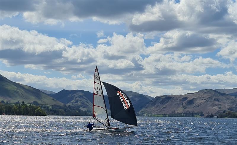 Ullswater Daffodil Regatta Musto Skiff winner Jono Shelley