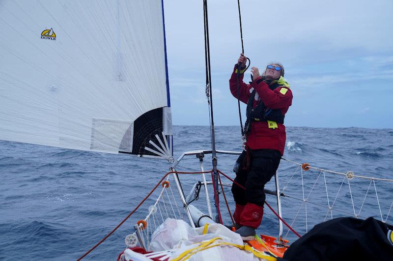 The 58ft Bruce Farr design is a perfect surfing yacht, which is one of ...