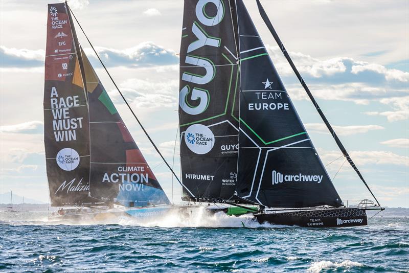 Start of The Ocean Race, Leg 1 IMOCA Guyot Environment - Team Europe ...
