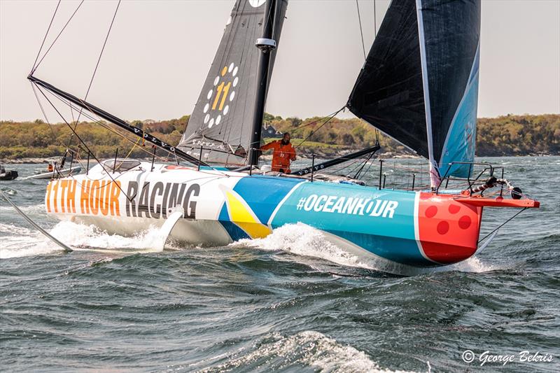 The Ocean Race 2022-23 Leg 4 finish in Newport, Rhode Island, USA