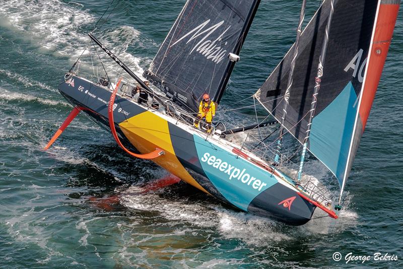 The Ocean Race 2022-23 In-Port Race in Newport and Leg 5 Start
