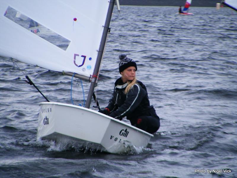1st Optimist Girl, Maddie Leary at the RYA Zone Championships in ...