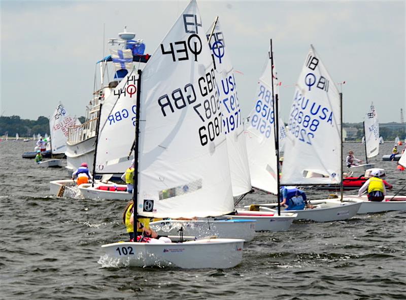 Full four boat teams represent Canada, Great Britain and the USA and ...
