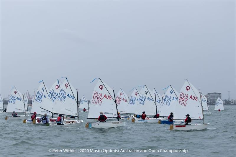 The Optimist racing has seen a range of conditions - 2020 Musto ...