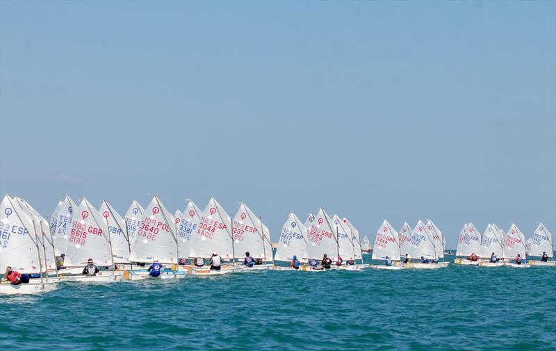 OptiOrange international Optimist class regatta, day 2