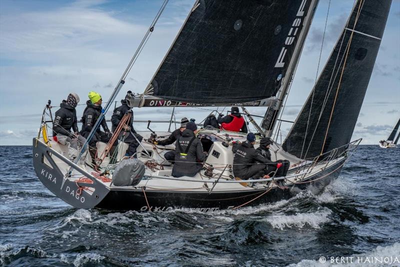 Tauno Telvik's Corby 33 KIRA, raced by the OIXIO Sailing Team from Estonia