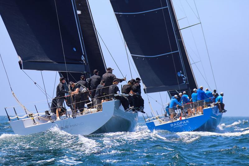 Pac52 winner of the Yachting Cup, Frank Slootman's Invisible Hand shown ...