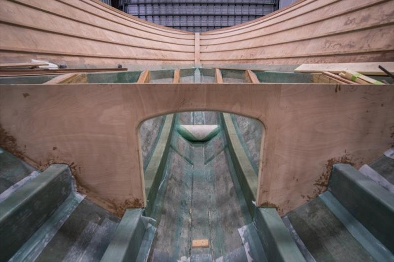 View from forward bulkhead