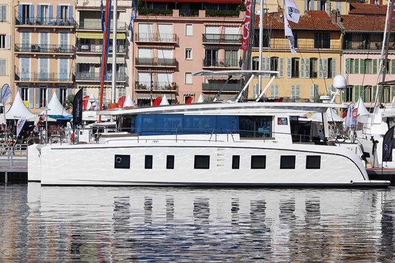 Silent 55 solar powered catamaran world debut at Cannes Yachting ...