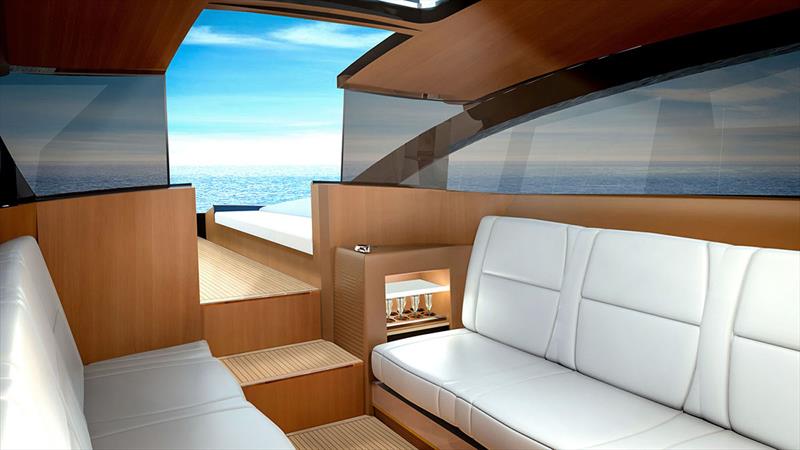 Blue Interior Designs Boats Comparing The Two Interior Design Options