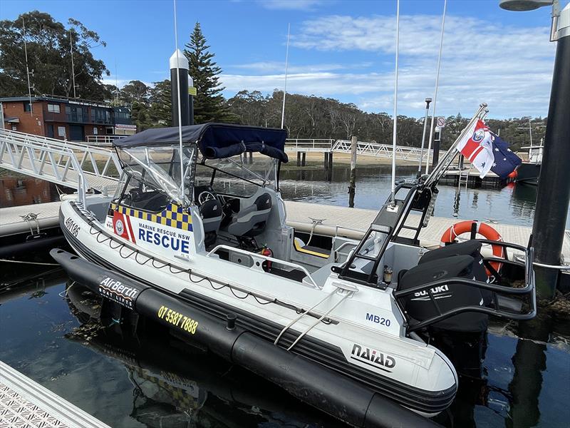 Marine Rescue NSW vessel