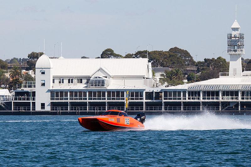 RS Racing in front of Cunningham Pier - 2024 Offshore Superboat ...