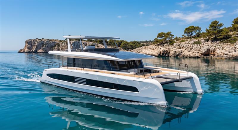 First Pioneer Yachts solar-electric catamaran PY60 nearing completion ...