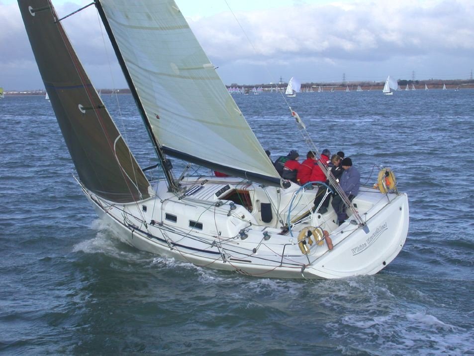 The Prima 38 'White Knuckles' during the TYCO Healthcare Hamble Winter ...
