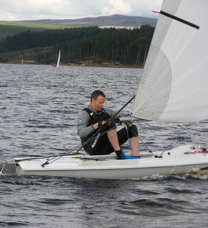 Richard Purdy, fast handicap winner in the Kielder Water September Open