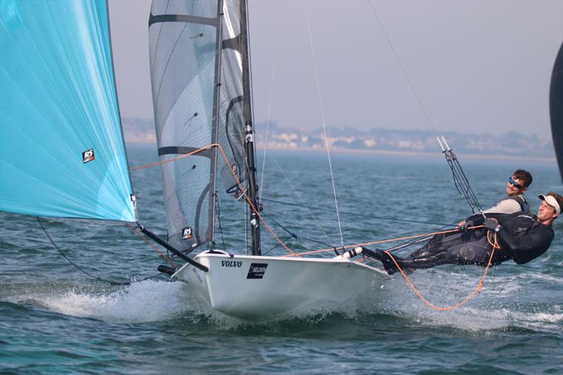 Joe Bradley and Hugh Shone on day 4 of the Noble Marine RS800 Nationals ...