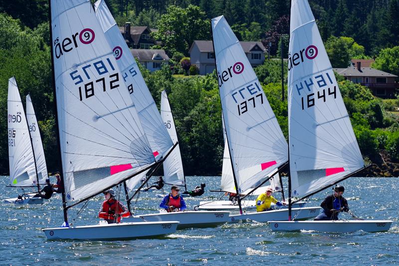 RS Aero racing at Columbia Gorge, Oregon