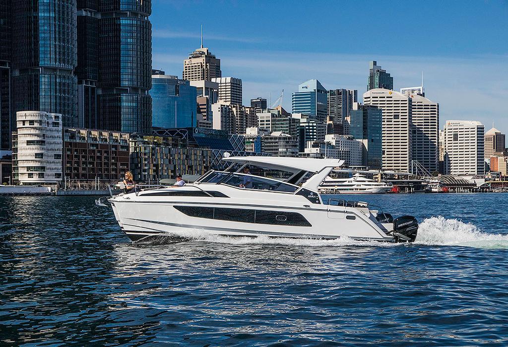 At displacement type speeds she is very economical and at under six ...