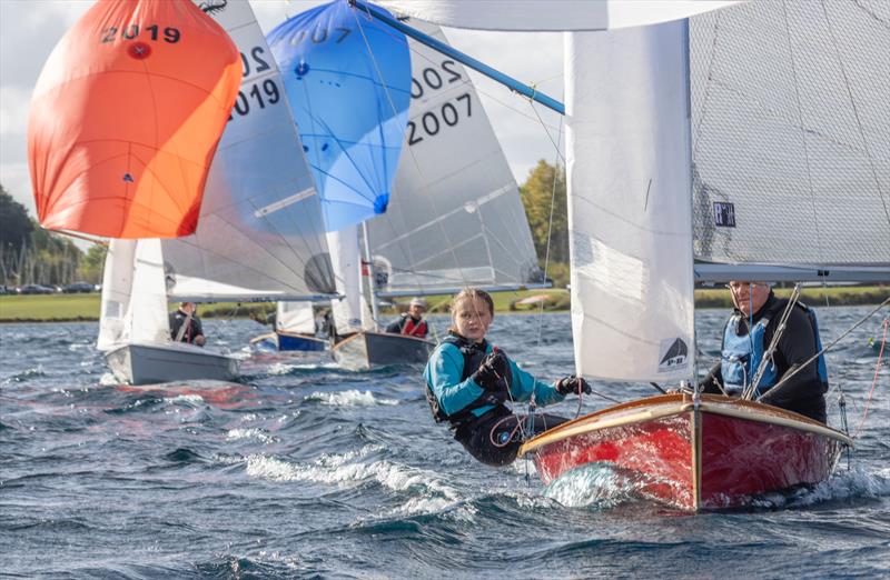 Sam Mason with father Richard on her way to the junior prize at the ...
