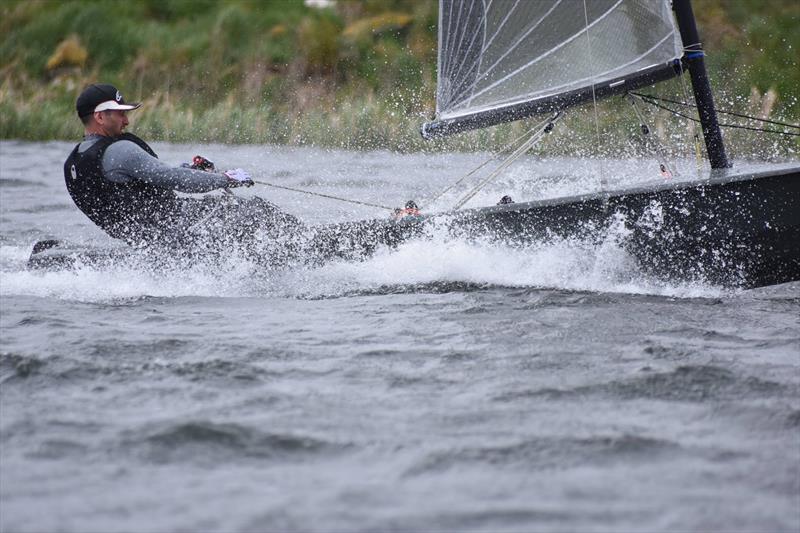 Lee Tennant during the Solo Open at West Riding Sailing Club
