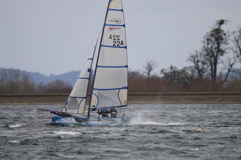 Strong winds for the Spitfire TT at Datchet