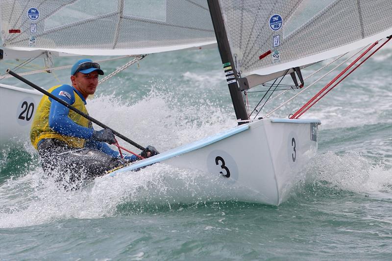 Giles Scott racing his Devoti D-Fantastica Finn