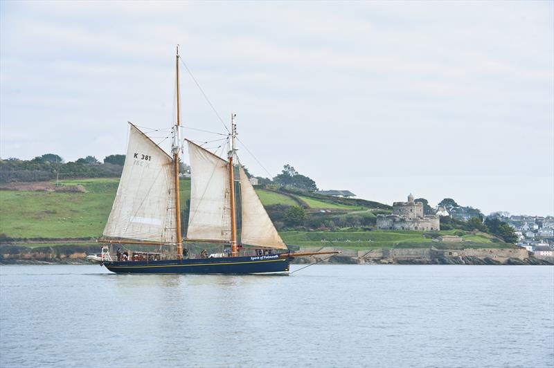 The Spirit of Falmouth - a 92-foot long pilot schooner gifted to the ...