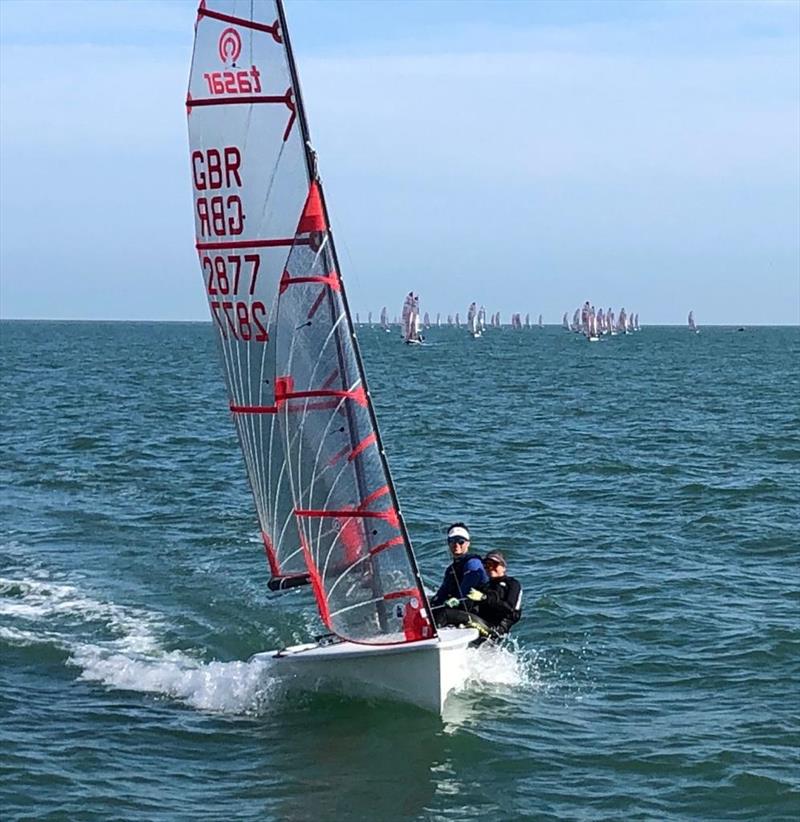 Tasar Worlds at Hayling Island day 4