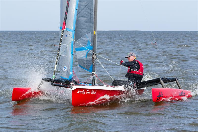 Kim Higgs - 2019 Weta North American Championship - NorBanks sailing ...